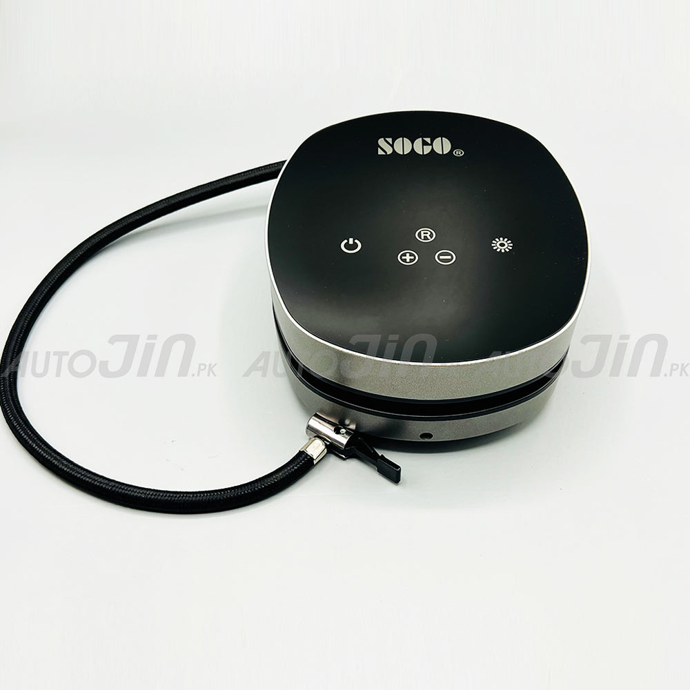 SOGO Digital Tire Air Inflator with Torch and Touch Screen - 120 PSI H