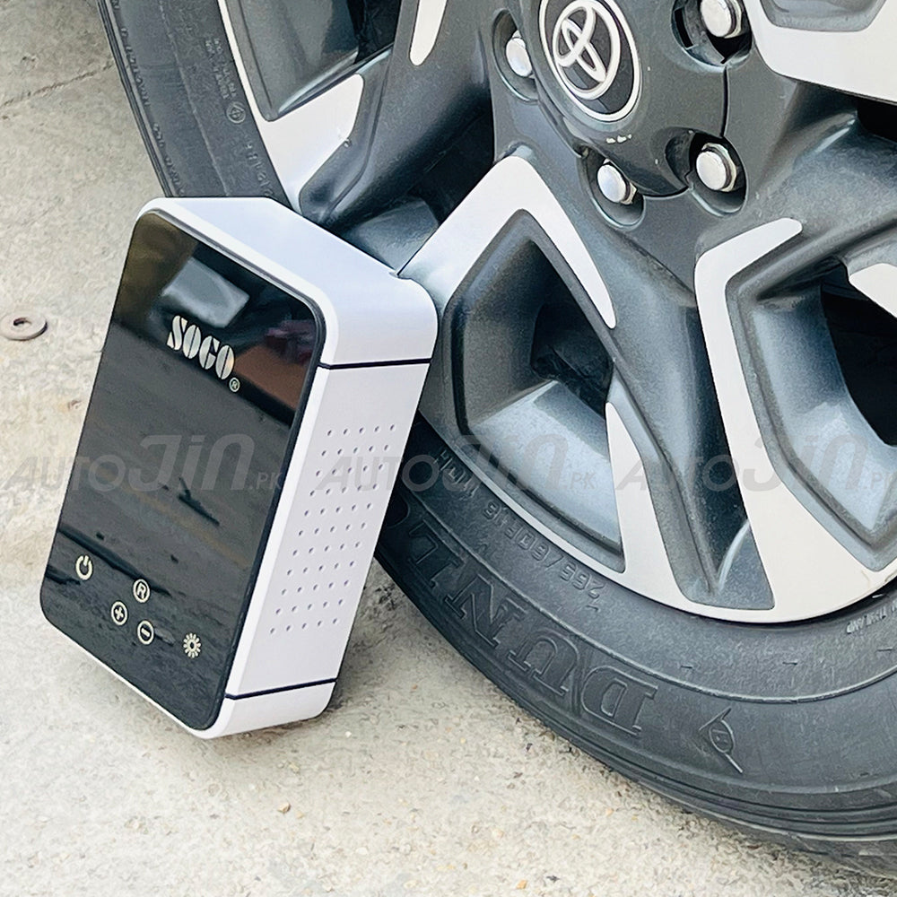 SOGO Digital Touch Air Compressor - Rechargeable with Battery - 120 PS